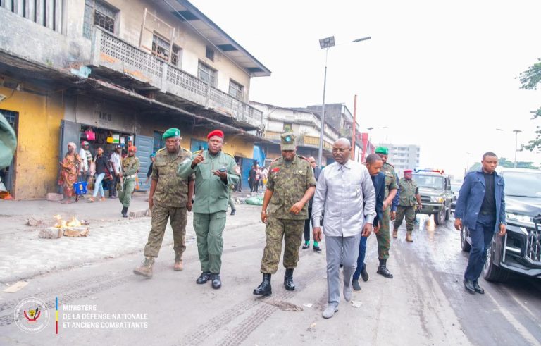 RDC : le Ministre Guy Kabombo évalue les dispositifs sécuritaires au ...
